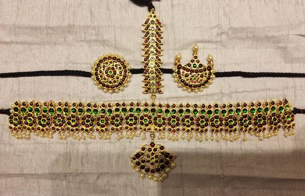 Headset: | Forehead Jewellery for Bharatnatyam – shanthitailors Headset: | Forehead Jewellery for Bharatnatyam – shanthitailors