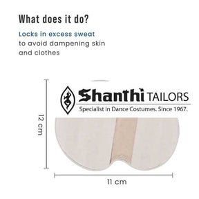 Altha for Dance: Nyra Sweat Pads - Dazzle with Confidence! – shanthitailors
