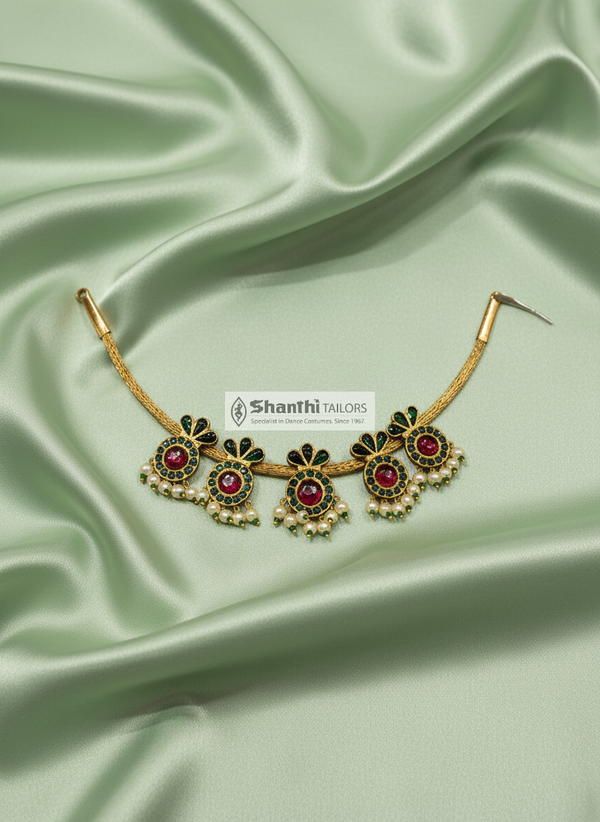 Dance Jewellery - Bharatanatyam Short Necklace, Long Necklace ...